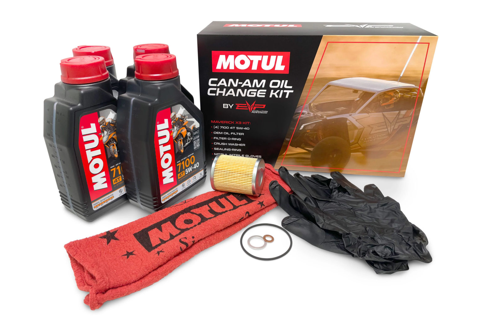 Motul UTV Oil Change Kits By Evolution Powersports - Sand Sports Super Show