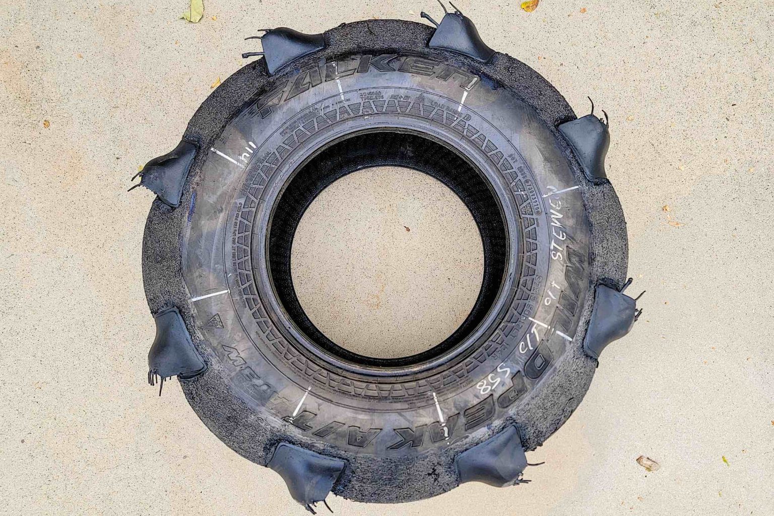 Transforming Truck Tires By Adding Skat-Trak Paddles - Sand Sports ...