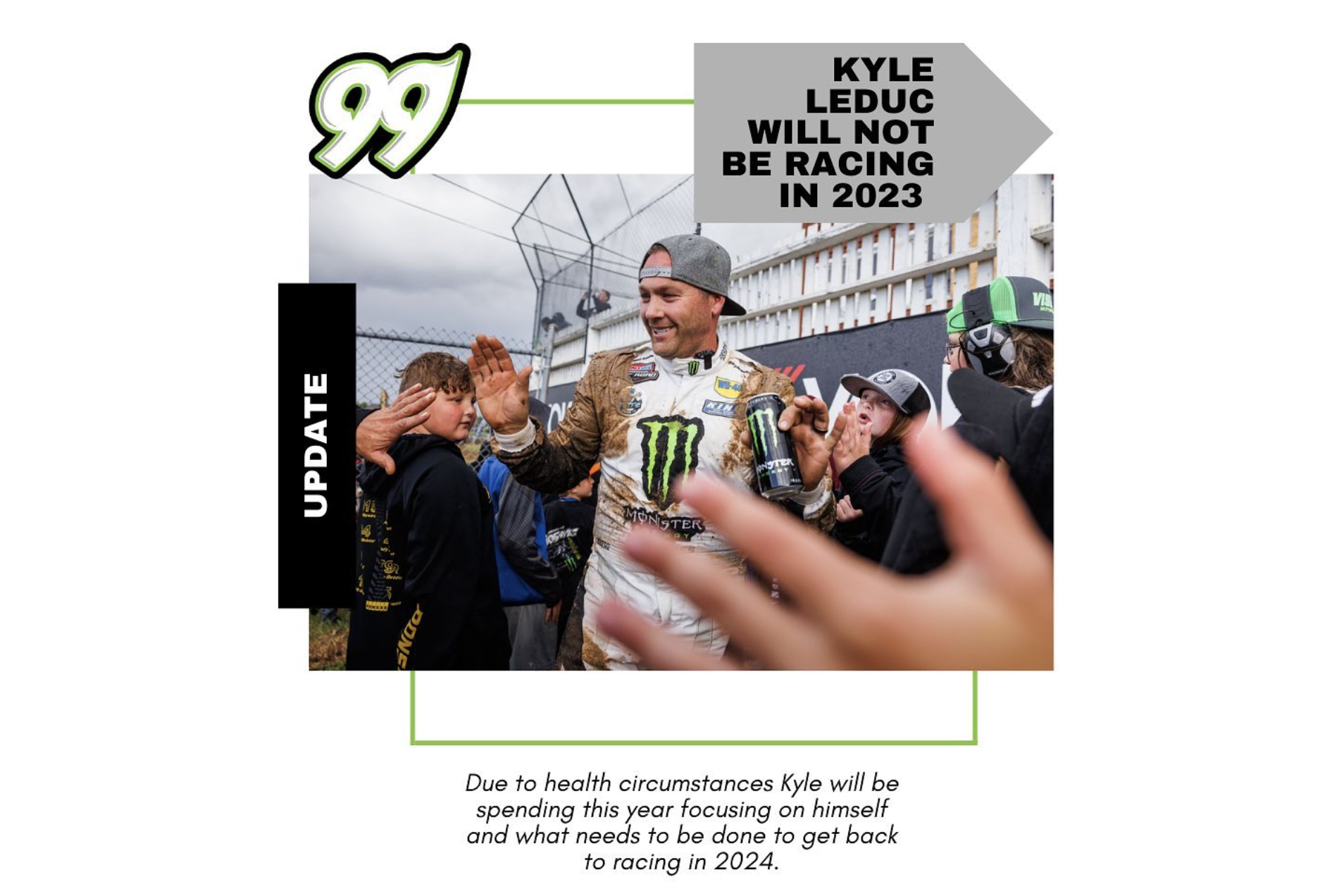 Kyle LeDuc To Sit Out 2023 Short-Course Season - Sand Sports Super Show